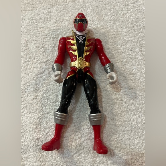 Toys | Power Rangers Super Megaforce Red Ranger Action Figure No Weapon ...